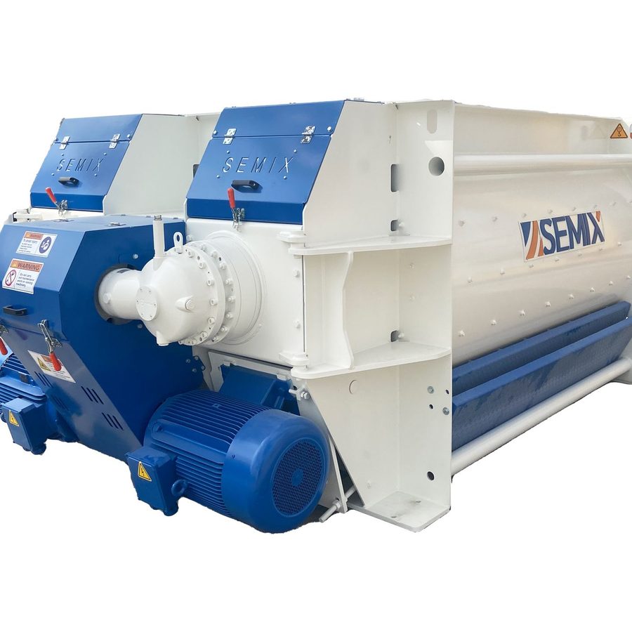 Semix | 3.33 m³ Twin Shaft Concrete Mixer