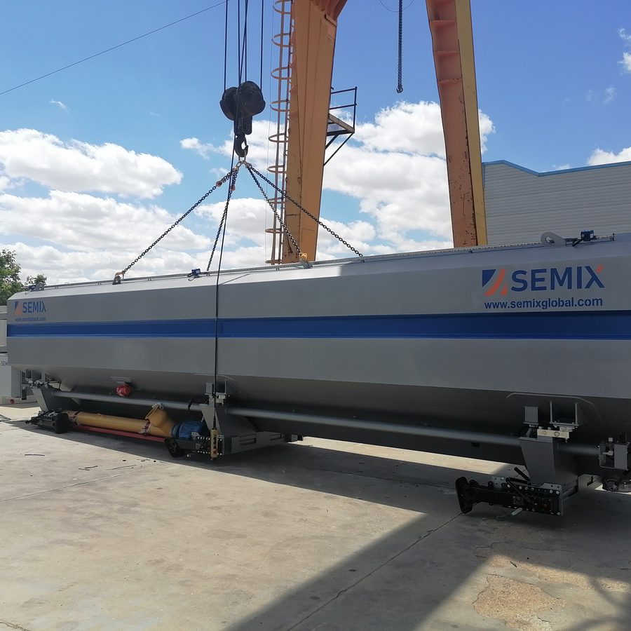 Semix | 42 m³ Horizontal Cement Silo