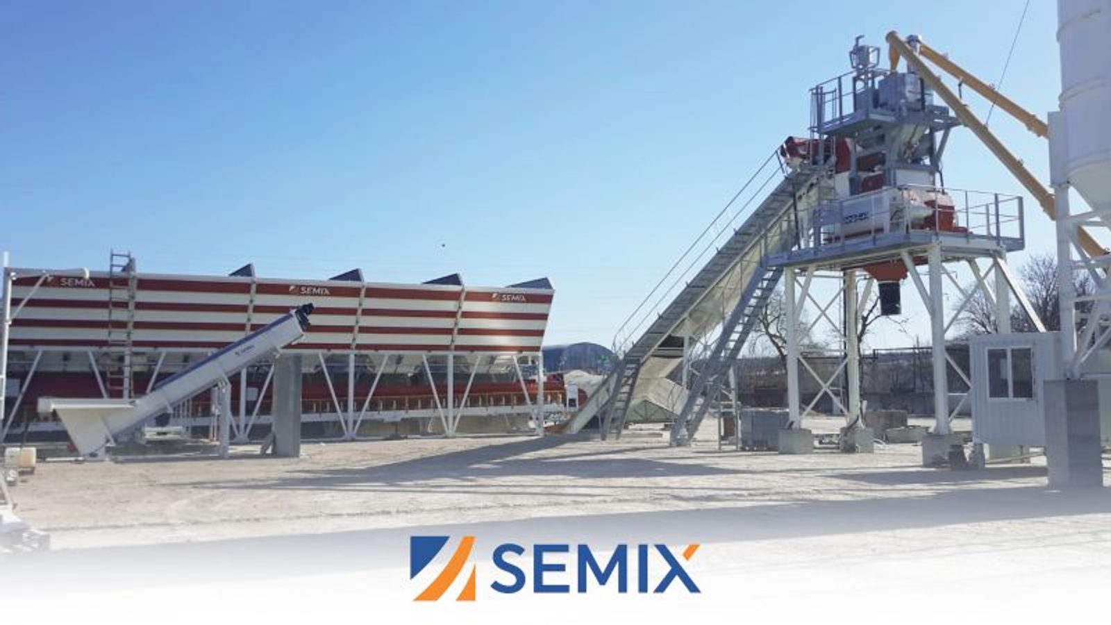 Semix | Check out the new wet batching plant commissioned