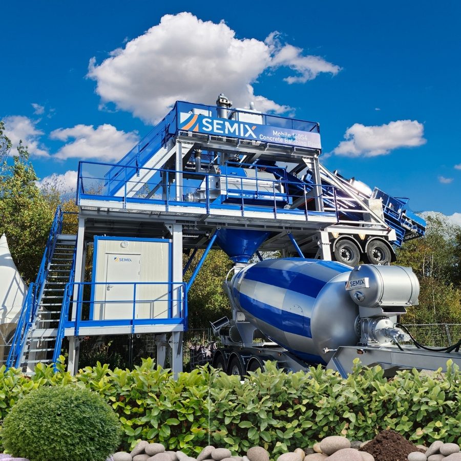 Mobile Concrete Batch Plant